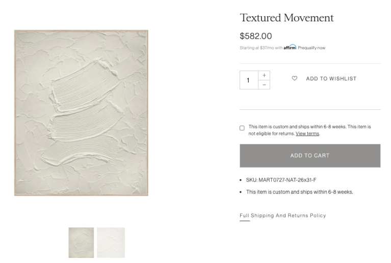 DIY Textured Wall Art for $30 – Home with Emily Jean