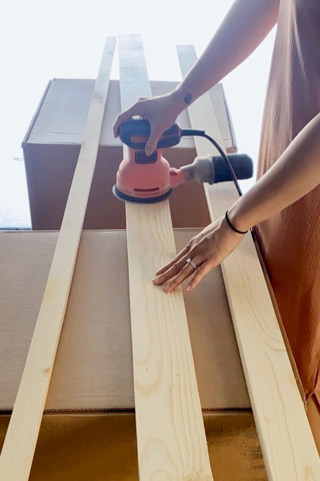 DIY Picture Ledge – Home with Emily Jean