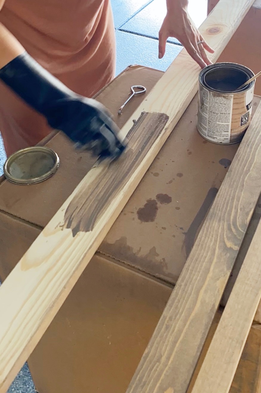 DIY Picture Ledge – Home with Emily Jean