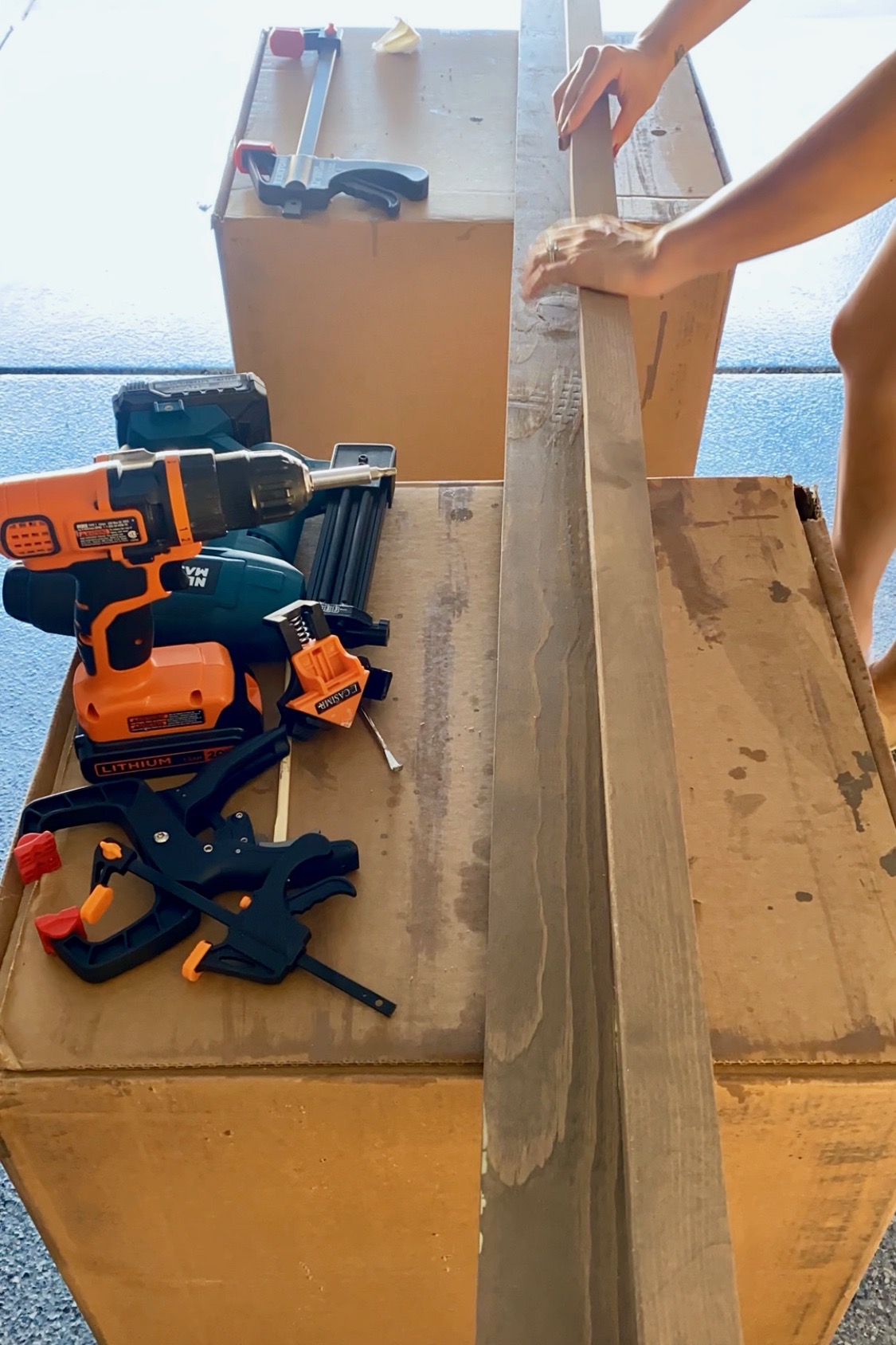 DIY Picture Ledge – Home with Emily Jean